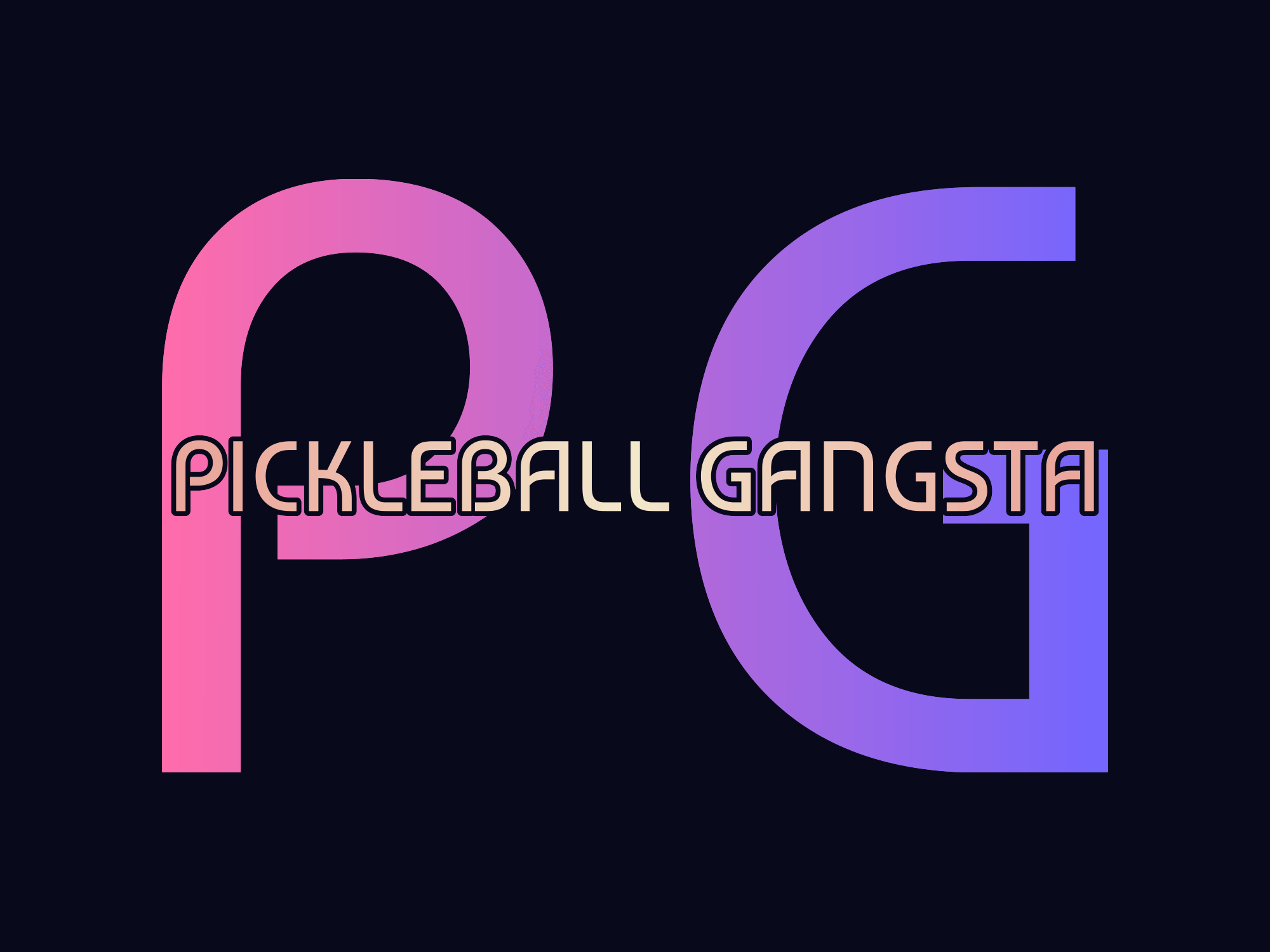 Pickleball Gangsta